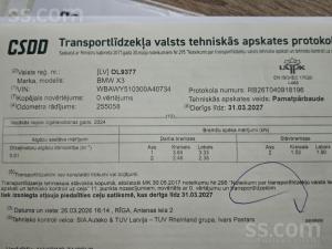 Grey BMW X3 2012 in Riga, with an engine capacity of 3.00 L and mileage of 0 thousand km for 12390 €, photo 31 on AUTOMOTO.COM.LV
