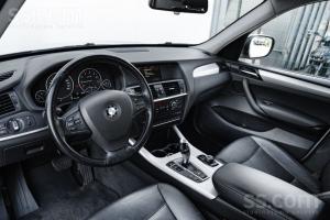 Grey BMW X3 2012 in Riga, with an engine capacity of 2.00 L and mileage of 124 thousand km for 12900 €, photo 9 on AUTOMOTO.COM.LV