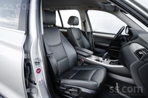 Grey BMW X3 2012 in Riga, with an engine capacity of 2.00 L and mileage of 124 thousand km for 12900 €, photo 12 on AUTOMOTO.COM.LV