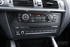 Grey BMW X3 2012 in Riga, with an engine capacity of 2.00 L and mileage of 124 thousand km for 12900 €, photo 15 on AUTOMOTO.COM.LV
