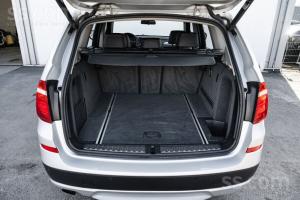 Grey BMW X3 2012 in Riga, with an engine capacity of 2.00 L and mileage of 124 thousand km for 12900 €, photo 20 on AUTOMOTO.COM.LV