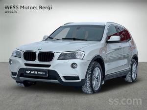 Grey BMW X3 2012 in Riga, with an engine capacity of 2.00 L and mileage of 164 thousand km for 12990 €, photo  on AUTOMOTO.COM.LV