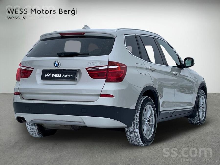 Grey BMW X3 2012 in Riga, with an engine capacity of 2.00 L and mileage of 164 thousand km for 12990 €, photo 3 on AUTOMOTO.COM.LV