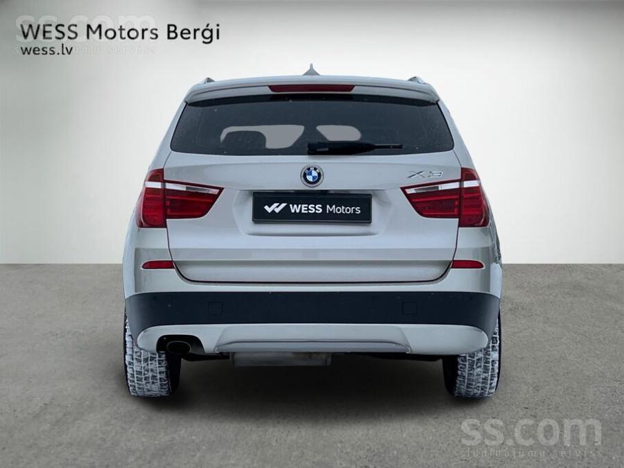 Grey BMW X3 2012 in Riga, with an engine capacity of 2.00 L and mileage of 164 thousand km for 12990 €, photo 5 on AUTOMOTO.COM.LV