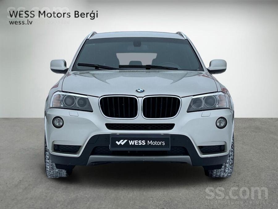 Grey BMW X3 2012 in Riga, with an engine capacity of 2.00 L and mileage of 164 thousand km for 12990 €, photo 6 on AUTOMOTO.COM.LV