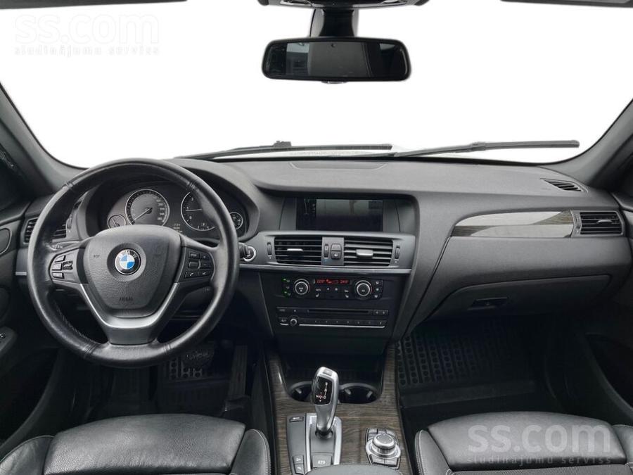 Grey BMW X3 2012 in Riga, with an engine capacity of 2.00 L and mileage of 164 thousand km for 12990 €, photo 9 on AUTOMOTO.COM.LV