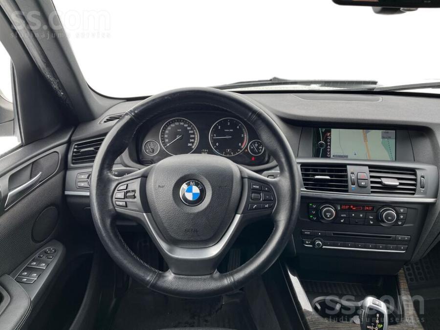 Grey BMW X3 2012 in Riga, with an engine capacity of 2.00 L and mileage of 164 thousand km for 12990 €, photo 10 on AUTOMOTO.COM.LV