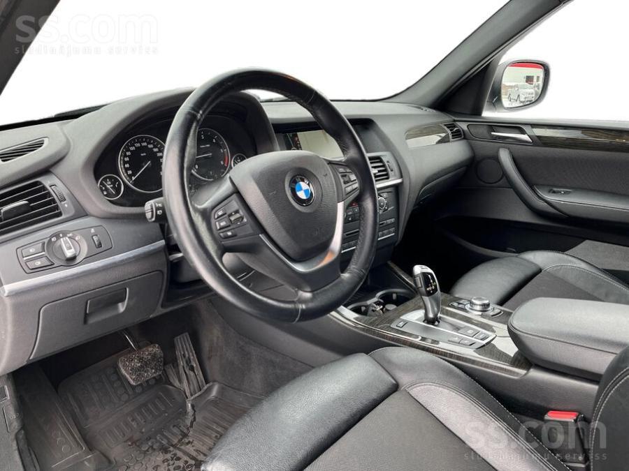 Grey BMW X3 2012 in Riga, with an engine capacity of 2.00 L and mileage of 164 thousand km for 12990 €, photo 11 on AUTOMOTO.COM.LV
