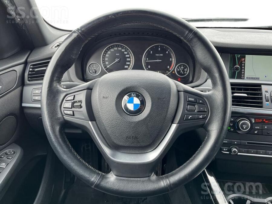 Grey BMW X3 2012 in Riga, with an engine capacity of 2.00 L and mileage of 164 thousand km for 12990 €, photo 12 on AUTOMOTO.COM.LV