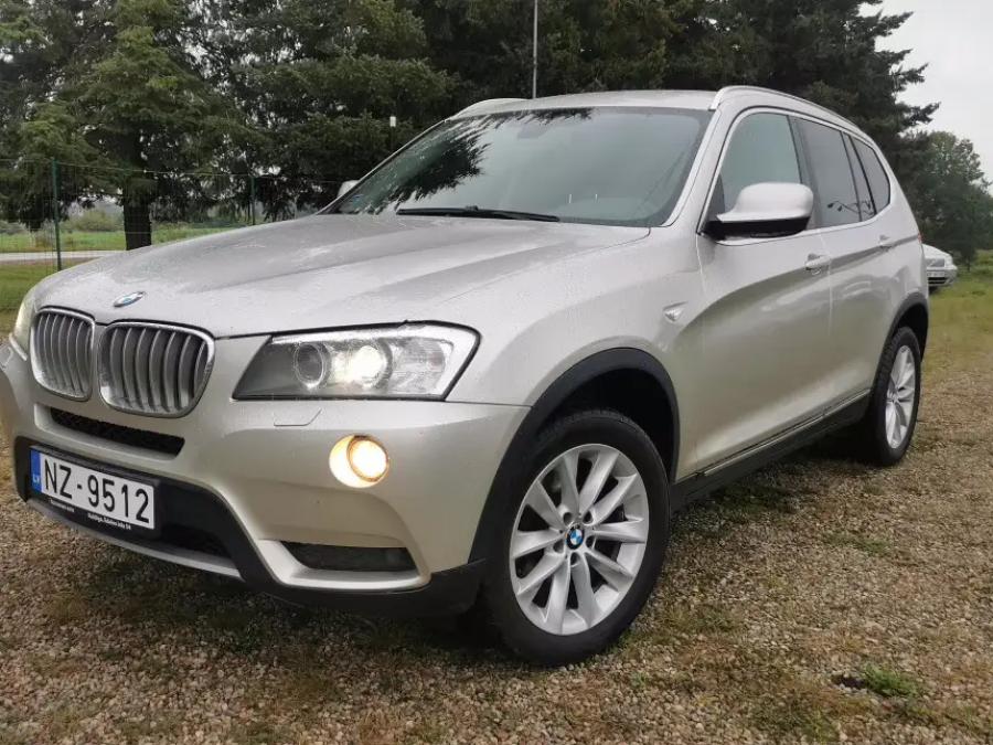 Pelēks BMW X3 2012 Kuldīga, ar dzinēja tilpumu 3.00 L un nobraukumu 308 tūkst. km par 12300 €, foto 1 vietnē AUTOMOTO.COM.LV