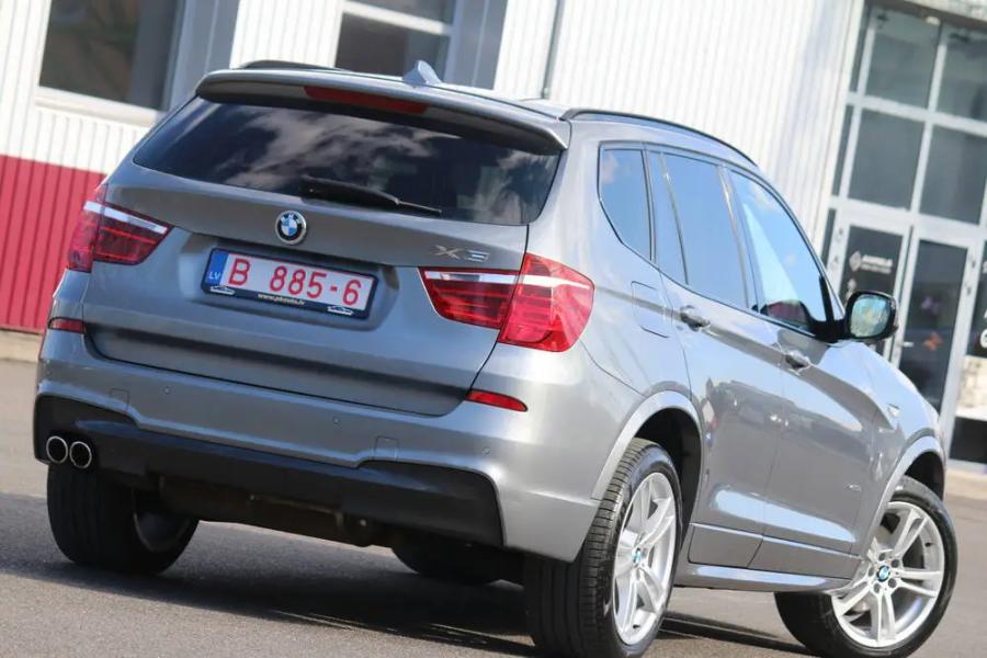 Grey BMW X3 2012 in Riga, with an engine capacity of 3.00 L and mileage of 255 thousand km for 12390 €, photo 3 on AUTOMOTO.COM.LV