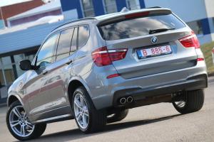 Grey BMW X3 2012 in Riga, with an engine capacity of 3.00 L and mileage of 255 thousand km for 12390 €, photo 5 on AUTOMOTO.COM.LV