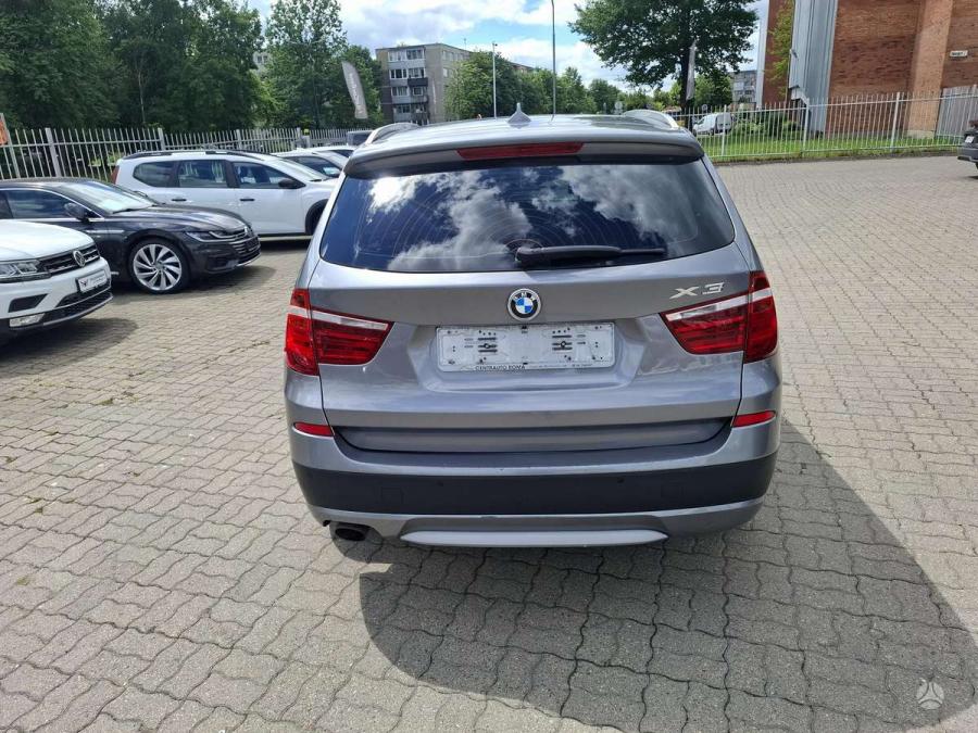 Grey BMW X3 2012 in Kaunas, with an engine capacity of 2.00 L and mileage of 181 thousand km for 9000 €, photo 7 on AUTOMOTO.COM.LV