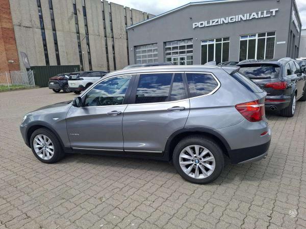Pelēks BMW X3 2012 Kauņa, ar dzinēja tilpumu 2.00 L un nobraukumu 181 tūkst. km par 9000 €, foto 8 vietnē AUTOMOTO.COM.LV