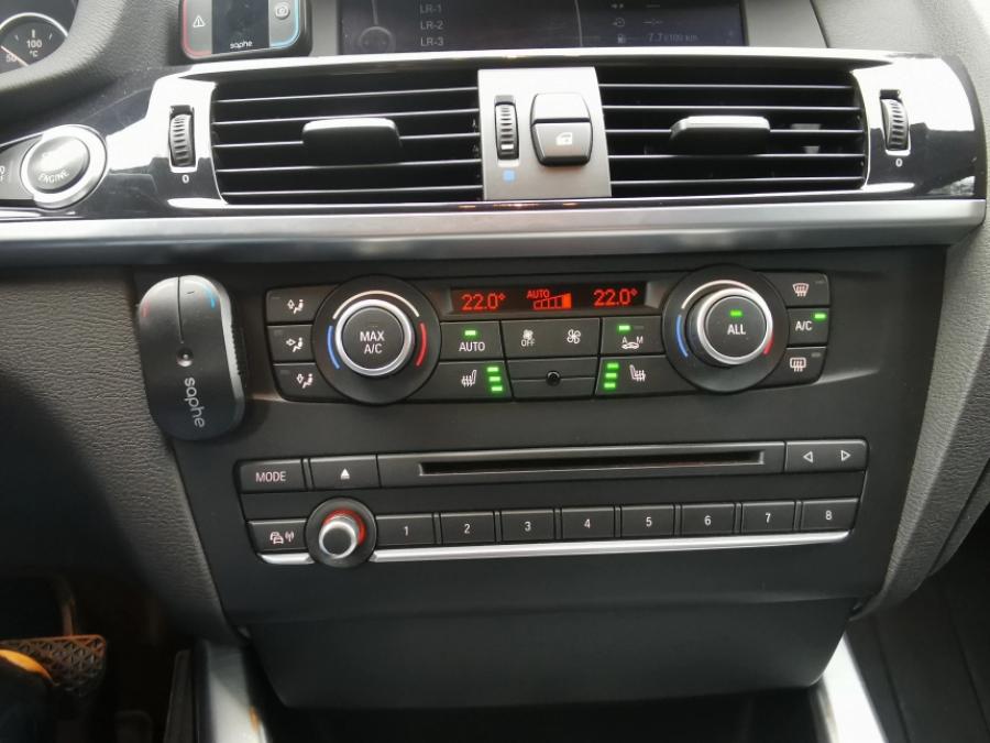 Grey BMW X3 2012 in Riga, with an engine capacity of 3.00 L and mileage of 308 thousand km for 12300 €, photo 12 on AUTOMOTO.COM.LV