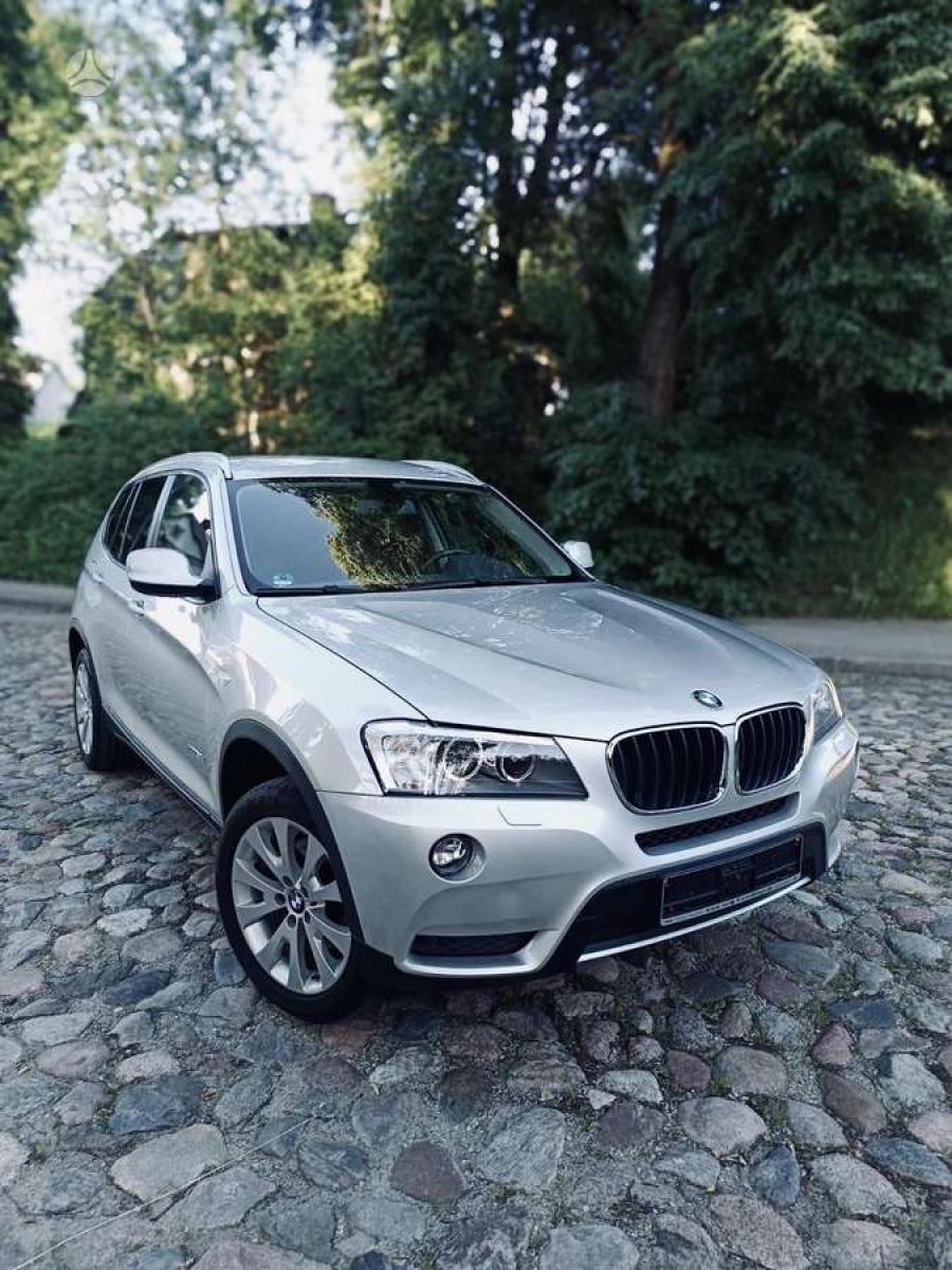 Pelēks BMW X3 2012 Utena, ar dzinēja tilpumu 2.00 L un nobraukumu 249 tūkst. km par 11150 €, foto 1 vietnē AUTOMOTO.COM.LV