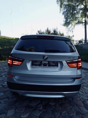 Pelēks BMW X3 2012 Utena, ar dzinēja tilpumu 2.00 L un nobraukumu 249 tūkst. km par 11150 €, foto 23 vietnē AUTOMOTO.COM.LV
