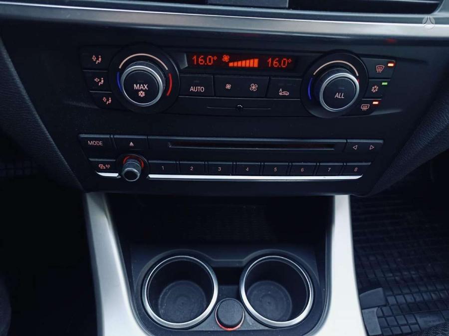 Pelēks BMW X3 2012 Utena, ar dzinēja tilpumu 2.00 L un nobraukumu 249 tūkst. km par 11150 €, foto 28 vietnē AUTOMOTO.COM.LV