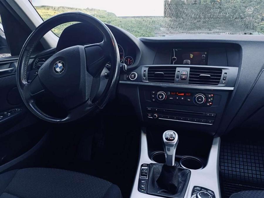 Pelēks BMW X3 2012 Utena, ar dzinēja tilpumu 2.00 L un nobraukumu 249 tūkst. km par 11150 €, foto 39 vietnē AUTOMOTO.COM.LV