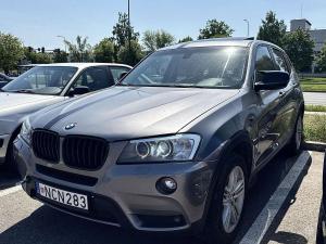 Pelēks BMW X3 2012 Kauņa, ar dzinēja tilpumu 3.00 L un nobraukumu 210 tūkst. km par 3700 €, foto  vietnē AUTOMOTO.COM.LV