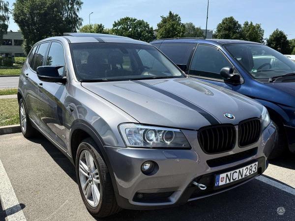 Grey BMW X3 2012 in Kaunas, with an engine capacity of 3.00 L and mileage of 210 thousand km for 3700 €, photo 3 on AUTOMOTO.COM.LV