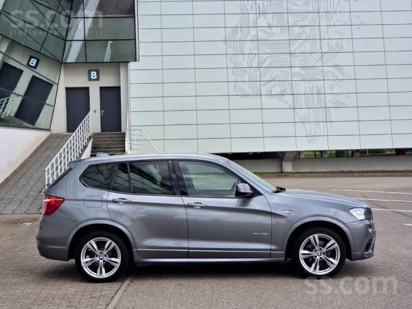 Grey BMW X3 2012 in Riga, with an engine capacity of 3.00 L and mileage of 327 thousand km for 11555 €, photo 4 on AUTOMOTO.COM.LV