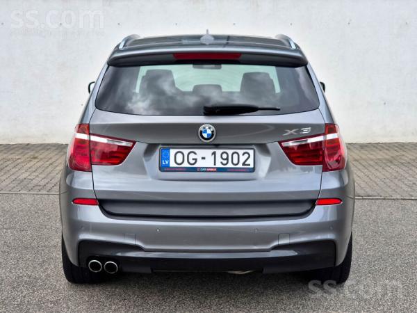 Grey BMW X3 2012 in Riga, with an engine capacity of 3.00 L and mileage of 327 thousand km for 11555 €, photo 7 on AUTOMOTO.COM.LV