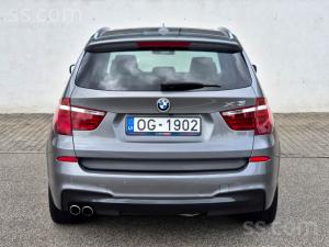 Grey BMW X3 2012 in Riga, with an engine capacity of 3.00 L and mileage of 327 thousand km for 11555 €, photo 8 on AUTOMOTO.COM.LV