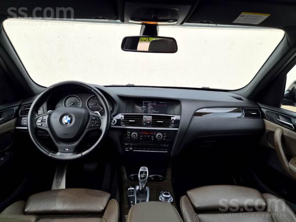 Grey BMW X3 2012 in Riga, with an engine capacity of 3.00 L and mileage of 327 thousand km for 11555 €, photo 9 on AUTOMOTO.COM.LV
