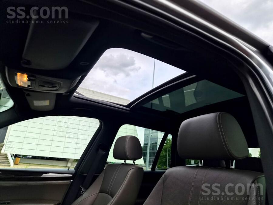 Grey BMW X3 2012 in Riga, with an engine capacity of 3.00 L and mileage of 327 thousand km for 11555 €, photo 15 on AUTOMOTO.COM.LV
