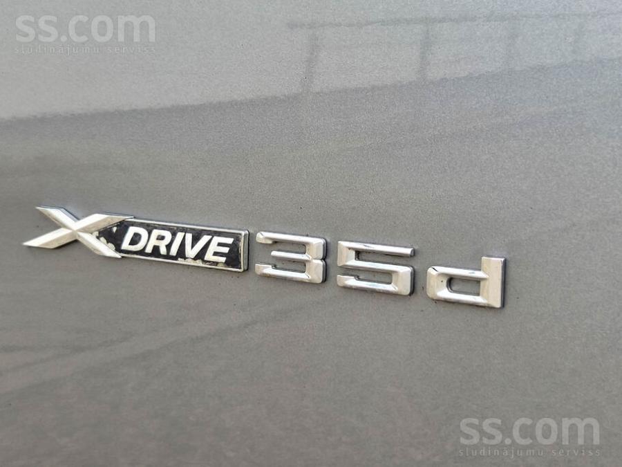 Grey BMW X3 2012 in Riga, with an engine capacity of 3.00 L and mileage of 327 thousand km for 11555 €, photo 24 on AUTOMOTO.COM.LV