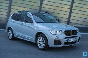 Grey BMW X3 2012 in Liepaja, with an engine capacity of 3.00 L and mileage of 251 thousand km for 12900 €, photo  on AUTOMOTO.COM.LV