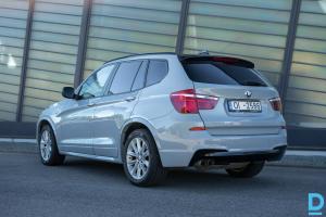 Grey BMW X3 2012 in Liepaja, with an engine capacity of 3.00 L and mileage of 251 thousand km for 12900 €, photo 4 on AUTOMOTO.COM.LV