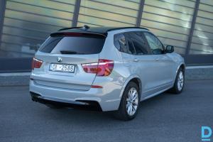 Grey BMW X3 2012 in Liepaja, with an engine capacity of 3.00 L and mileage of 251 thousand km for 12900 €, photo 5 on AUTOMOTO.COM.LV