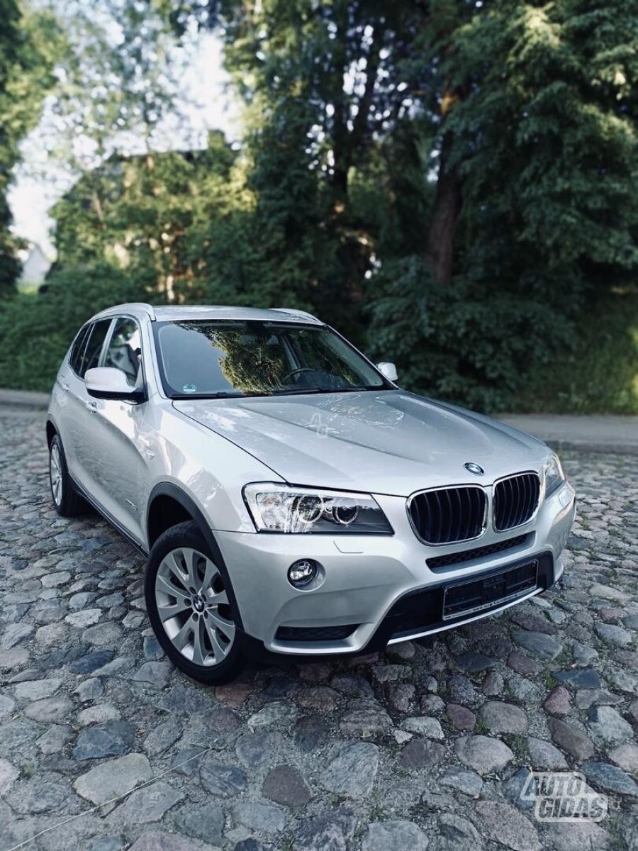 Grey BMW X3 2012 in Utena, with an engine capacity of 2.00 L and mileage of 249 thousand km for 11150 €, photo 1 on AUTOMOTO.COM.LV