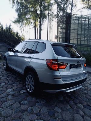 Grey BMW X3 2012 in Utena, with an engine capacity of 2.00 L and mileage of 249 thousand km for 11150 €, photo 6 on AUTOMOTO.COM.LV