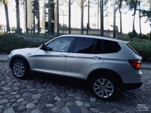Grey BMW X3 2012 in Utena, with an engine capacity of 2.00 L and mileage of 249 thousand km for 11150 €, photo 16 on AUTOMOTO.COM.LV