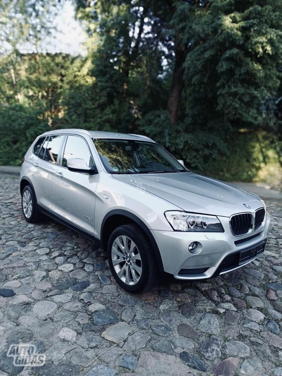 Grey BMW X3 2012 in Utena, with an engine capacity of 2.00 L and mileage of 249 thousand km for 11150 €, photo 20 on AUTOMOTO.COM.LV