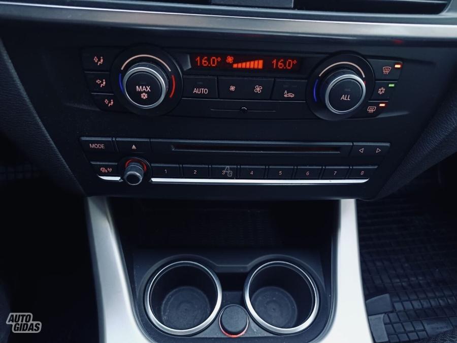 Grey BMW X3 2012 in Utena, with an engine capacity of 2.00 L and mileage of 249 thousand km for 11150 €, photo 23 on AUTOMOTO.COM.LV
