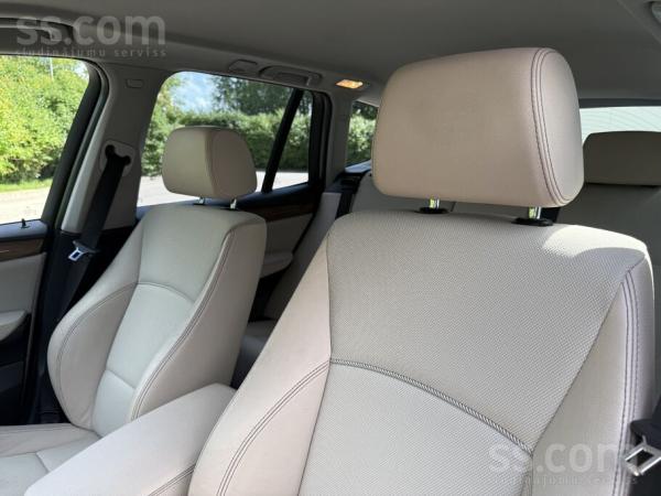 Grey BMW X3 2012 in Riga, with an engine capacity of 2.00 L and mileage of 260 thousand km for 9790 €, photo 9 on AUTOMOTO.COM.LV