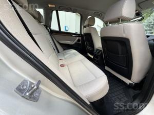 Серый БМВ Х3 2012 в Рига, объемом двигателя 2.00 л и пробегом 260 тыс. км за 9790 €, фото 14 на AUTOMOTO.COM.LV