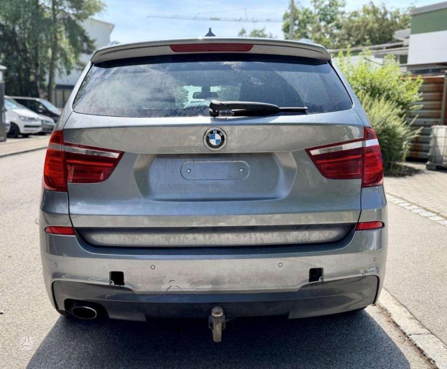 Pelēks BMW X3 2012 Viļņa, ar dzinēja tilpumu 2.00 L un nobraukumu 199 tūkst. km par 7200 €, foto 6 vietnē AUTOMOTO.COM.LV