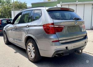Pelēks BMW X3 2012 Viļņa, ar dzinēja tilpumu 2.00 L un nobraukumu 199 tūkst. km par 7200 €, foto 7 vietnē AUTOMOTO.COM.LV