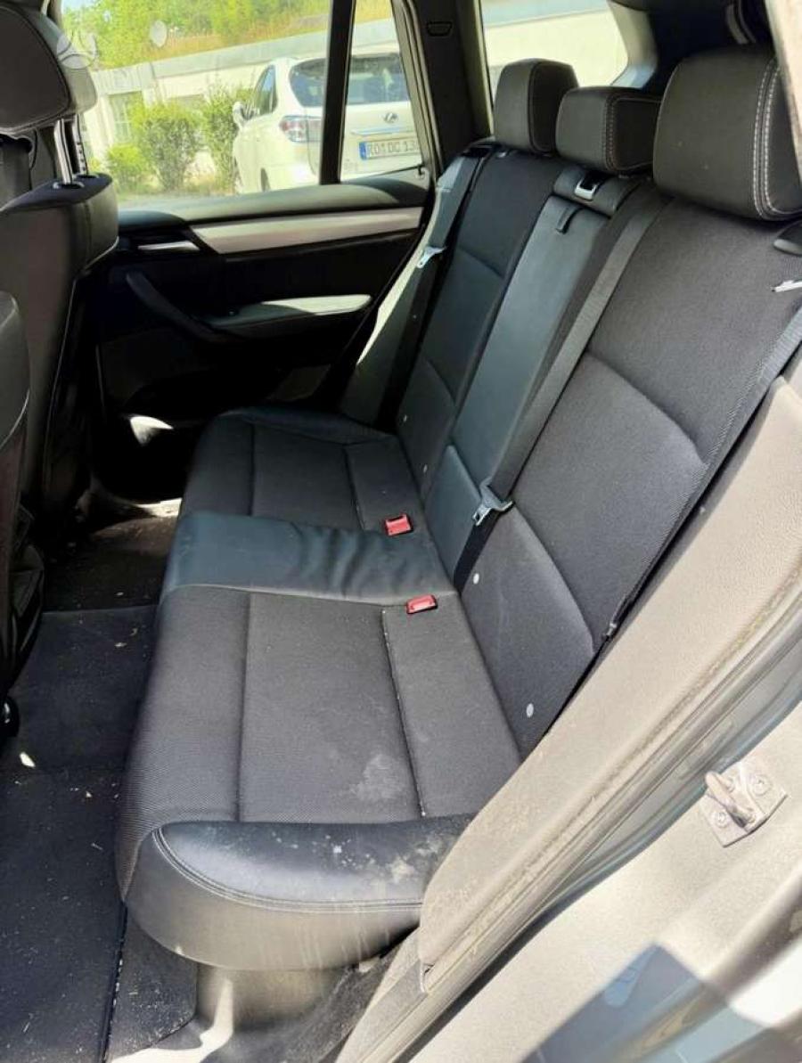 Pelēks BMW X3 2012 Viļņa, ar dzinēja tilpumu 2.00 L un nobraukumu 199 tūkst. km par 7200 €, foto 8 vietnē AUTOMOTO.COM.LV