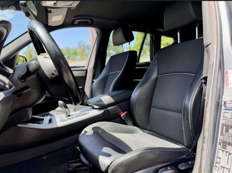Pelēks BMW X3 2012 Viļņa, ar dzinēja tilpumu 2.00 L un nobraukumu 199 tūkst. km par 7200 €, foto 9 vietnē AUTOMOTO.COM.LV