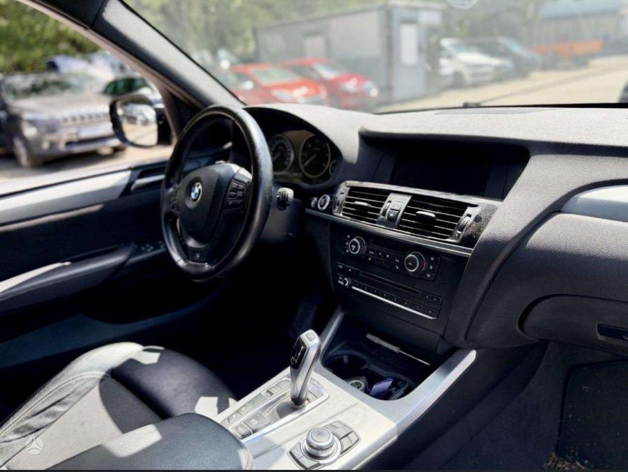 Pelēks BMW X3 2012 Viļņa, ar dzinēja tilpumu 2.00 L un nobraukumu 199 tūkst. km par 7200 €, foto 11 vietnē AUTOMOTO.COM.LV
