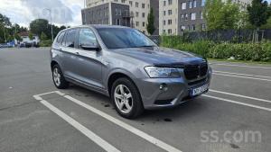 Pelēks BMW X3 2012 Balvi, ar dzinēja tilpumu 2.00 L un nobraukumu 255 tūkst. km par 9400 €, foto  vietnē AUTOMOTO.COM.LV
