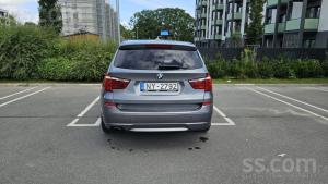 Grey BMW X3 2012 in Balvi, with an engine capacity of 2.00 L and mileage of 255 thousand km for 9400 €, photo 6 on AUTOMOTO.COM.LV