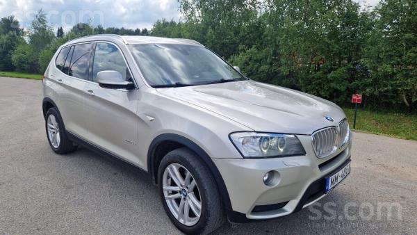 Pelēks BMW X3 2012 Rīga, ar dzinēja tilpumu 3.00 L un nobraukumu 250 tūkst. km par 10200 €, foto 2 vietnē AUTOMOTO.COM.LV