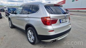 Pelēks BMW X3 2012 Rīga, ar dzinēja tilpumu 3.00 L un nobraukumu 250 tūkst. km par 10200 €, foto 9 vietnē AUTOMOTO.COM.LV